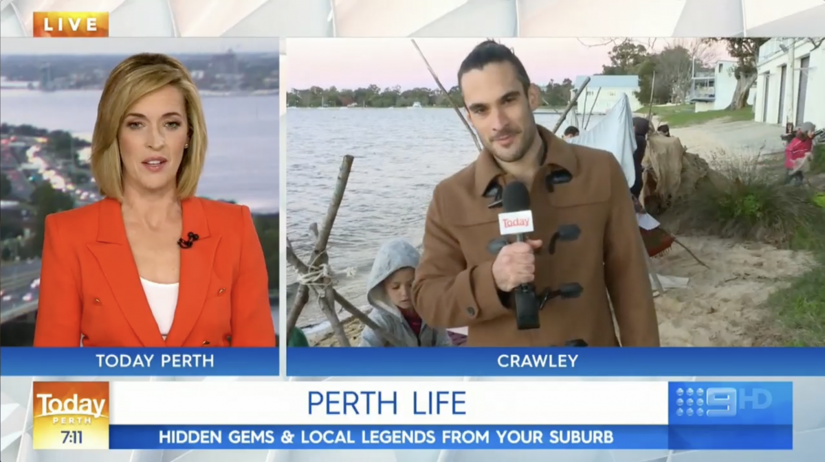 Educated by Nature on Channel 9's Today Show - Perth Life - Educated by ...